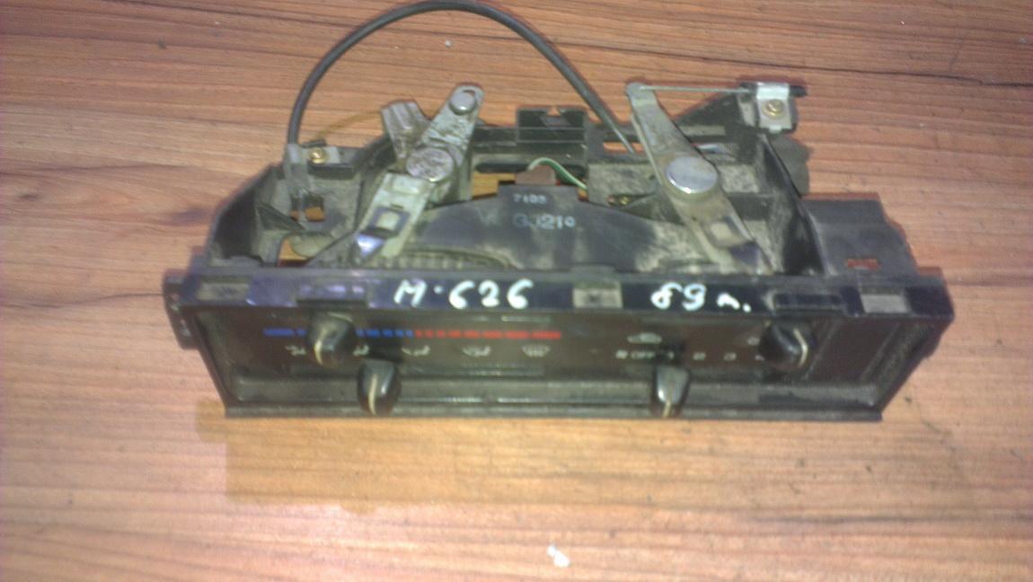 Climate Control Panel (heater control switches) Mazda 626 1989 1.8L ...