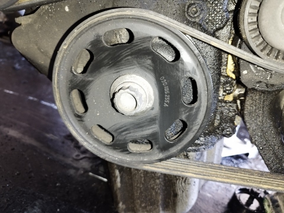 03c105255a used Crankshaft Belt Pulley Volkswagen Touran 2004 1.6L ...