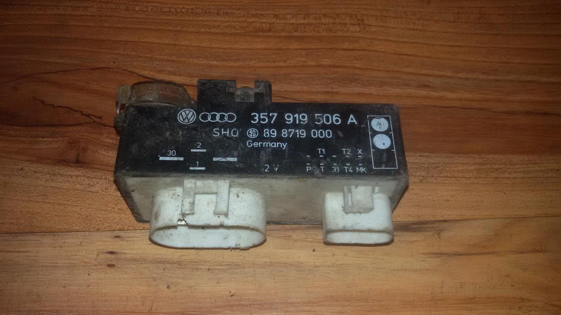 357919506a 898719000 Blower Fan Regulator (Fan Control Switch Relay ...