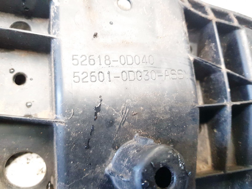 526180d040 52601-0d030-ass Bottom protection Toyota Yaris 2017 1.3L ...