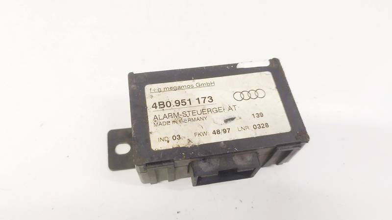 4b0951173 used ALARM SENSOR MODULE UNIT Audi A6 2002 1.9L - EIS02131130 ...