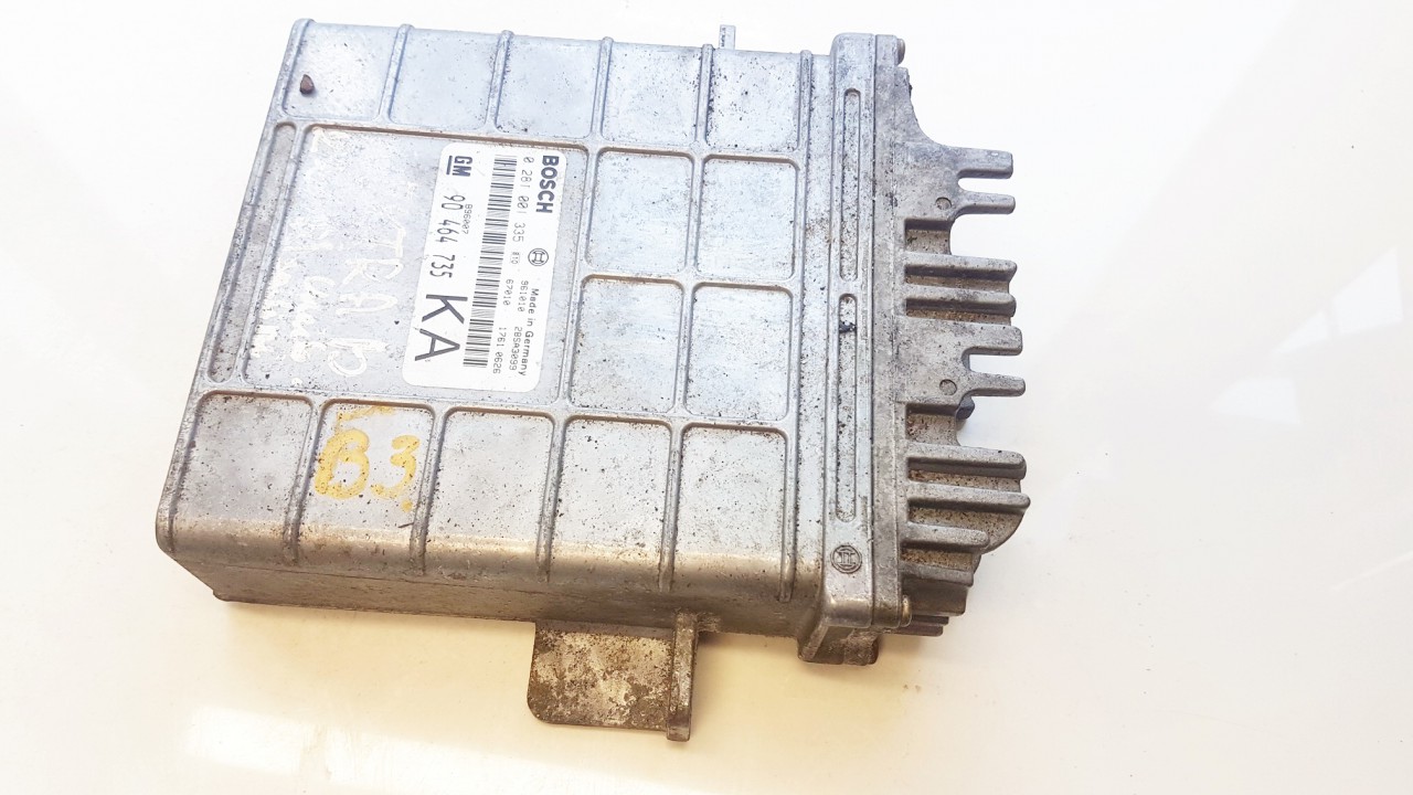 90464735 0281001335 ECU Engine Computer (Engine Control Unit) Opel ...