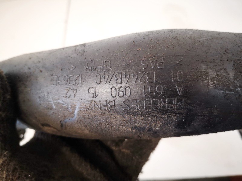 a6510901542 used TURBO INTERCOOLER PIPE HOSE Mercedes-Benz E-CLASS 2012 ...