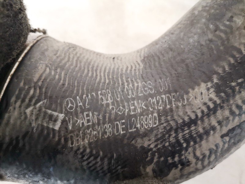 a2125280100 used TURBO INTERCOOLER PIPE HOSE Mercedes-Benz E-CLASS 2012 ...