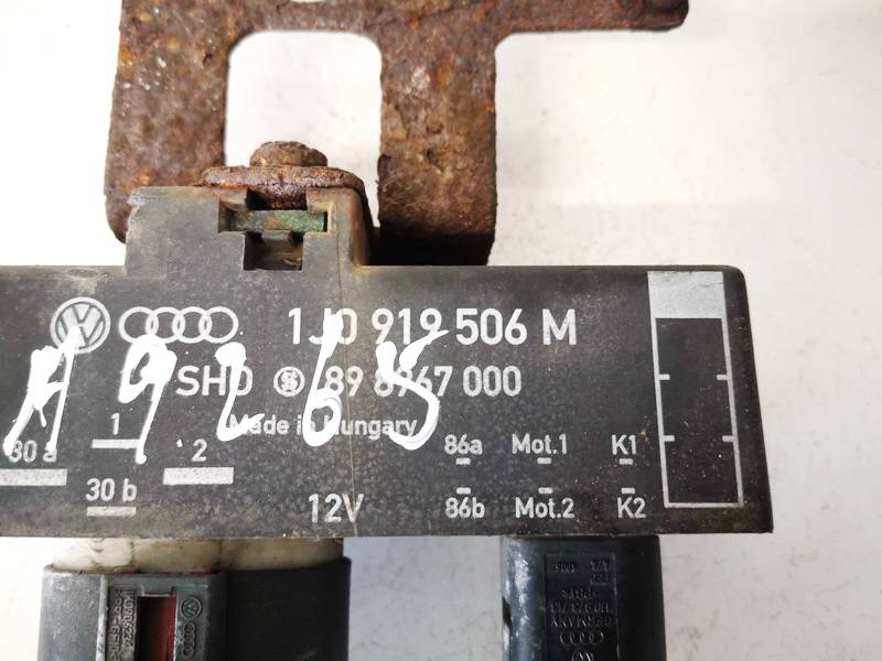 1j0919506m used Blower Fan Regulator (Fan Control Switch Relay Module ...