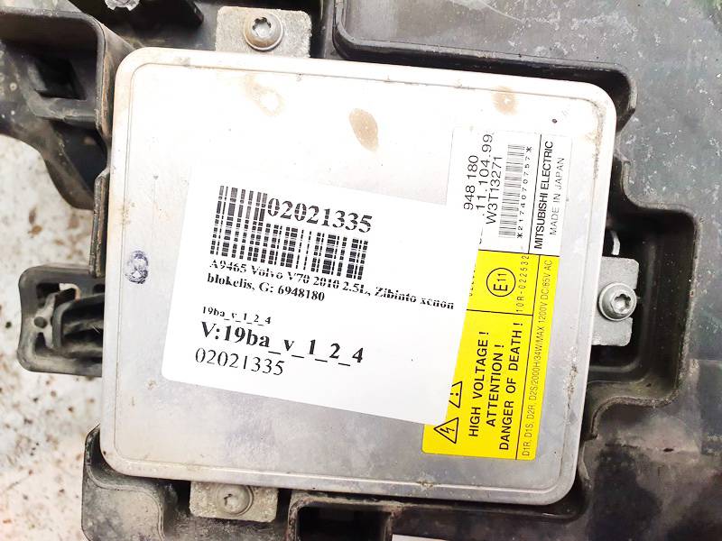 6948180 6261110499, W3T13271 Headlight Ballast Control Module (Xenon ...