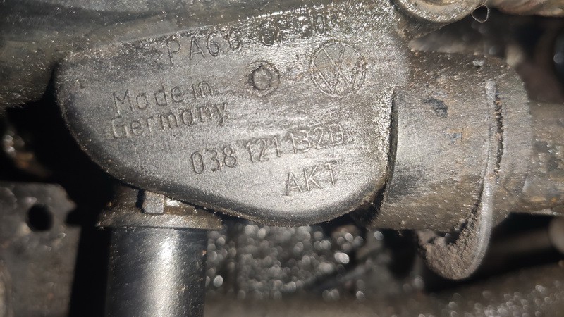 038121132D USED Coolant Flange (Engine Coolant Thermostat Housing Cover ...