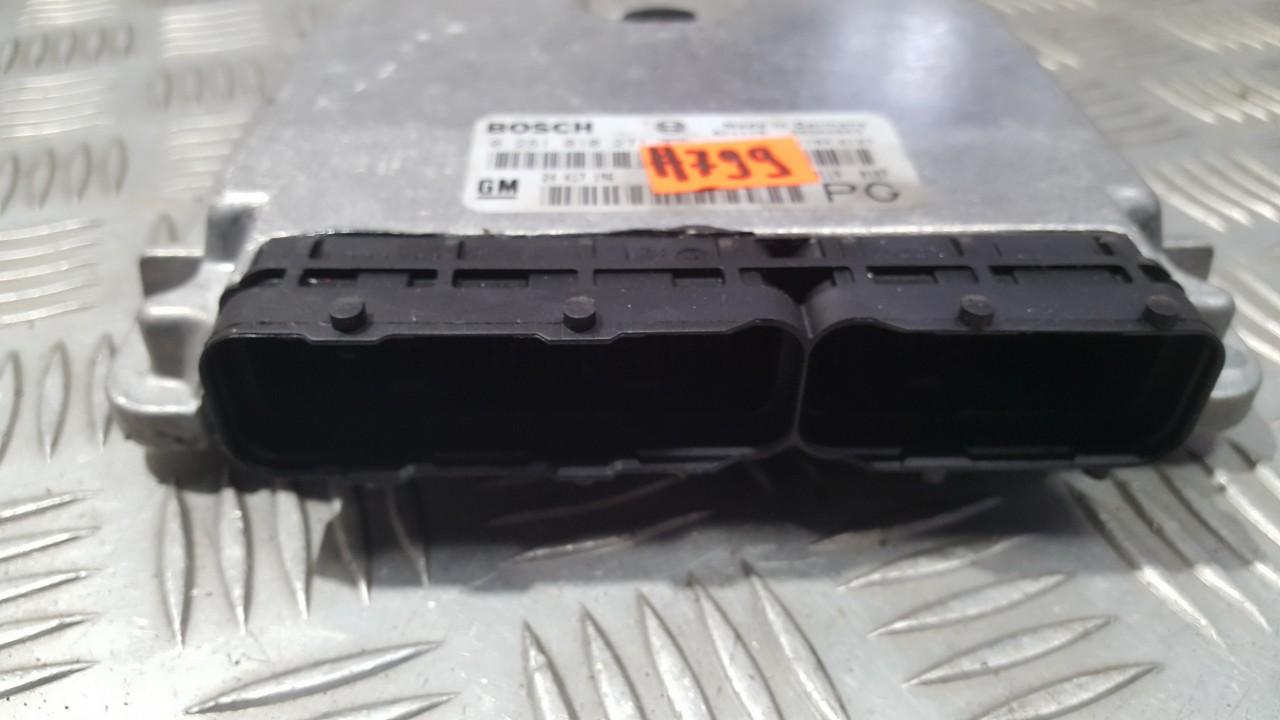 0281001871 24417196 ECU Engine Computer (Engine Control Unit) Opel ...