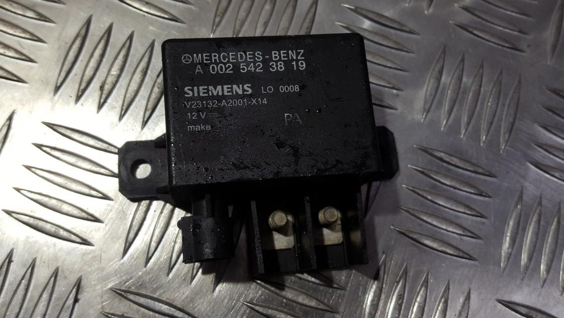 A0025423819 USED Relay module Mercedes-Benz E-CLASS 2006 3.2L ...