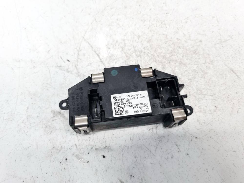 3C0907521F Volkswagen Sharan 2012 Heater Resistor (Heater Blower Motor ...