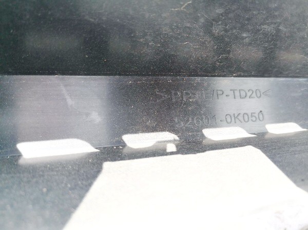 526010k050 52601-0k050 Bumper mounts - FRONT Toyota Hilux 2021 2.4L ...