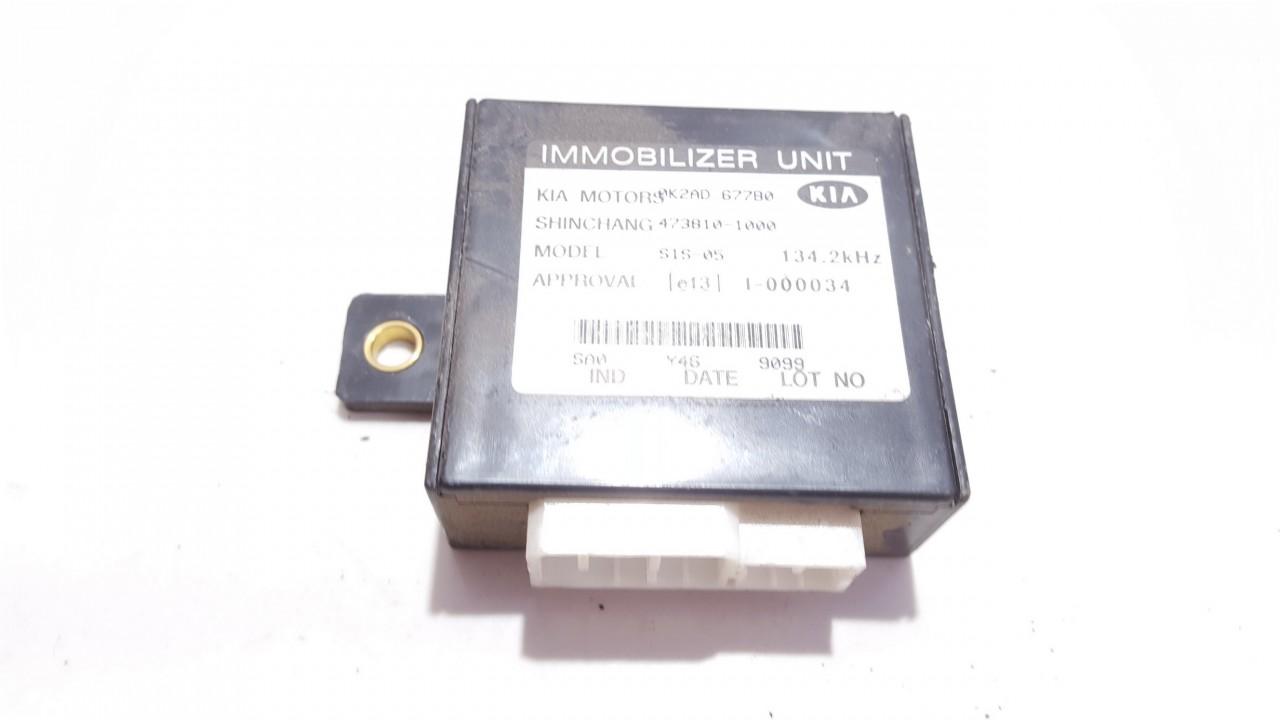4738101000 473810-1000, 0K2AD677B0 Immobiliser ECU Kia Rio 2004 1.3L ...
