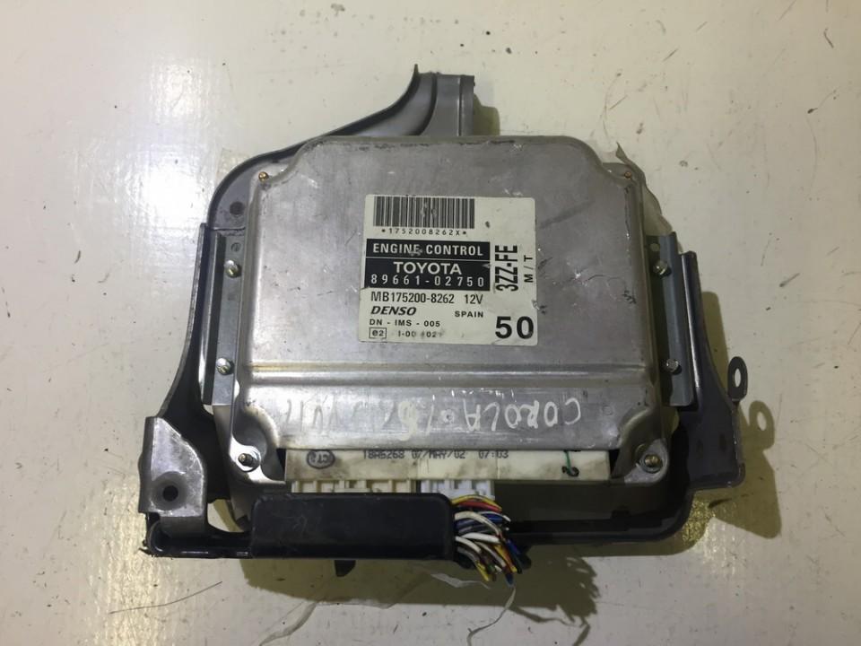 8966102750 MB175200-8262 12V ECU Engine Computer (Engine Control Unit ...