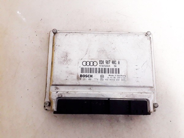 8d0907401a 0 281 001 774 ECU Engine Computer (Engine Control Unit) Audi ...