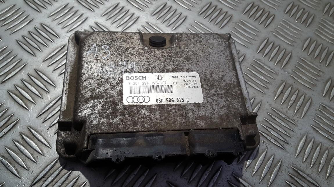 06a906018c 0261204126/127 26sa4729 ECU Engine Computer (Engine Control ...