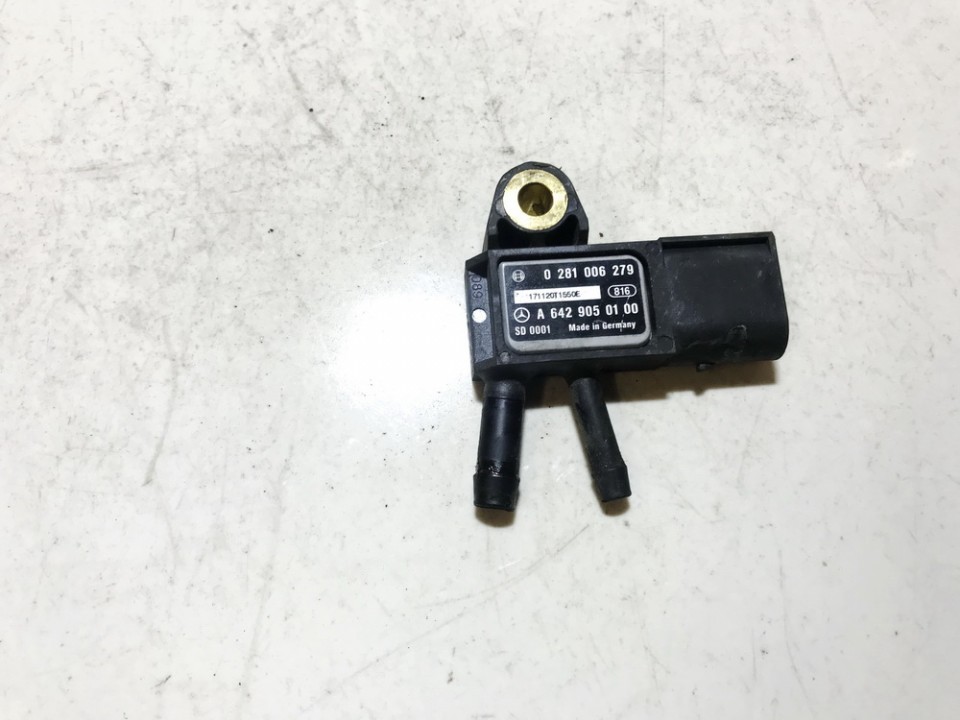 0281006279 a6429050100 DPF Pressure Sensor (DPF Exhaust Differential ...