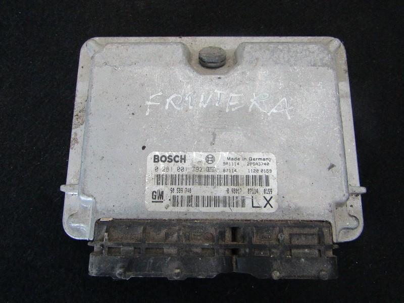 90589740 0281001793 ECU Engine Computer (Engine Control Unit) Opel ...