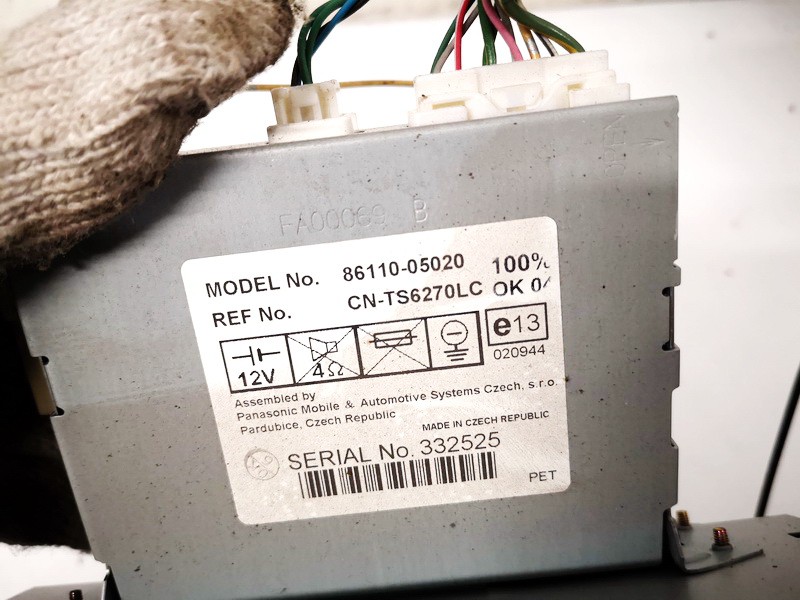 8611005020 86110-05020 Dashboard Radio Display (Clock,Info Monitor,BORD ...