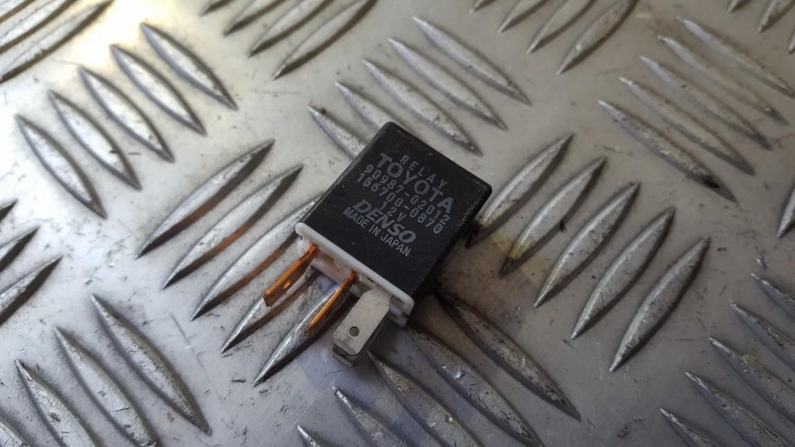 9098702012 90987-02012 156700-0870 Relay module Toyota Yaris 2003 ...