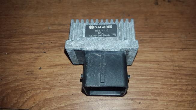 9640469680a bdl7-12 Glow plug relay Renault Megane 2010 1.5L ...