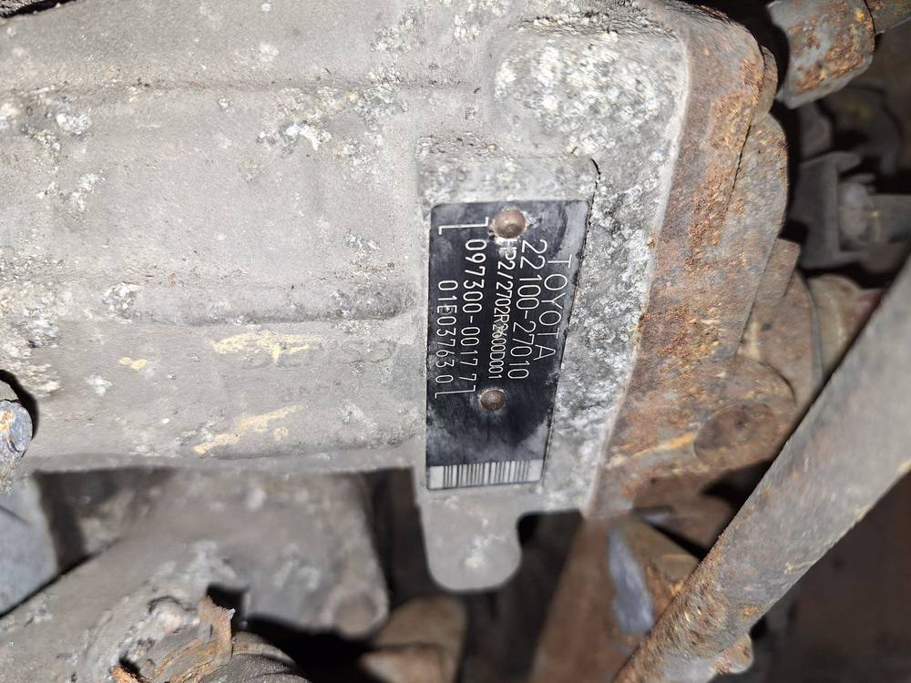 2210027010 097300-00177 High Pressure Injection Pump Toyota Corolla ...