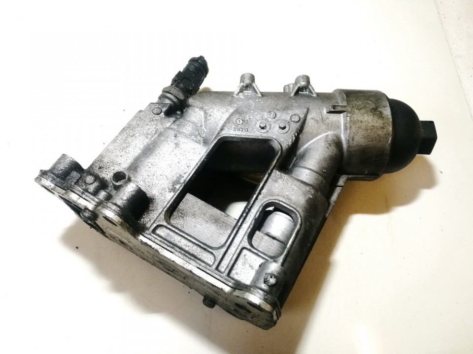 11427797392 51750610 Oil Filter Housing (oil filter cooler) BMW 5 ...