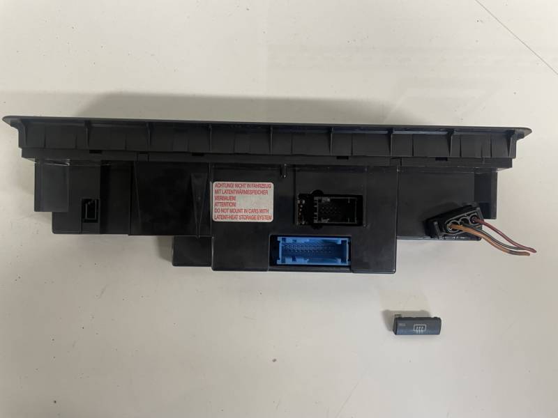 64116927898 6411-6927898, 01962185 Climate Control Panel (heater ...