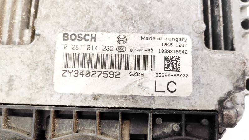 0281014232 ZY64027592, 18451297, 3392069K00 ECU Engine Computer (Engine ...