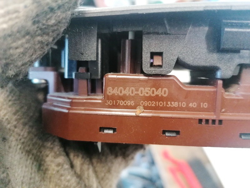 8404005040 84040-05040 Power window control (Window Regulator-Window ...