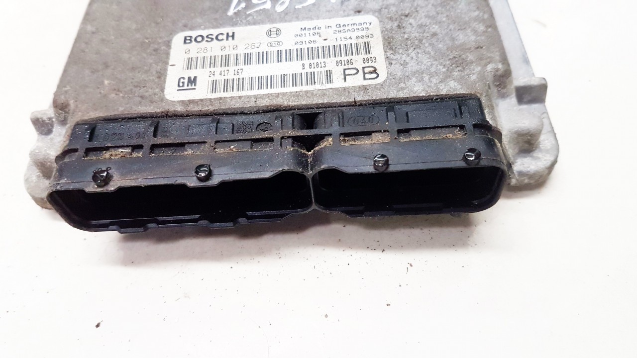 0281010267 24417167, 28SA9999 ECU Engine Computer (Engine Control Unit ...
