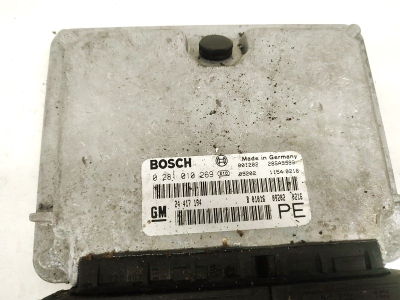 24417194 0281010269 ECU Engine Computer (Engine Control Unit) Opel ...