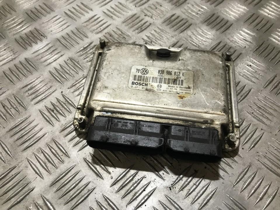 038906012k 0281010111, 28sa4028 ECU Engine Computer (Engine Control ...