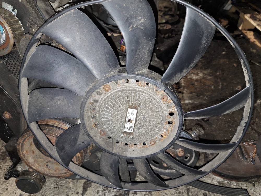 06b121347 used Radiator viscous fan clutch Skoda Superb 2007 1.9L ...