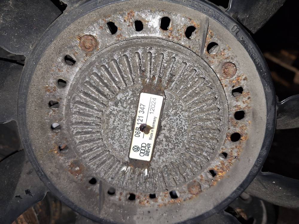 06b121347 used Radiator viscous fan clutch Skoda Superb 2007 1.9L ...