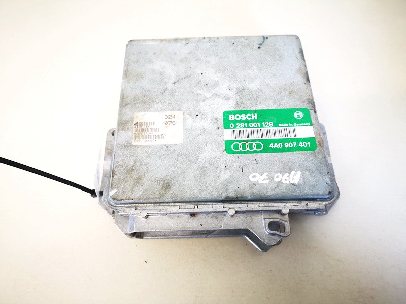 4a0907401 0281001128 ECU Engine Computer (Engine Control Unit) Audi 100 ...