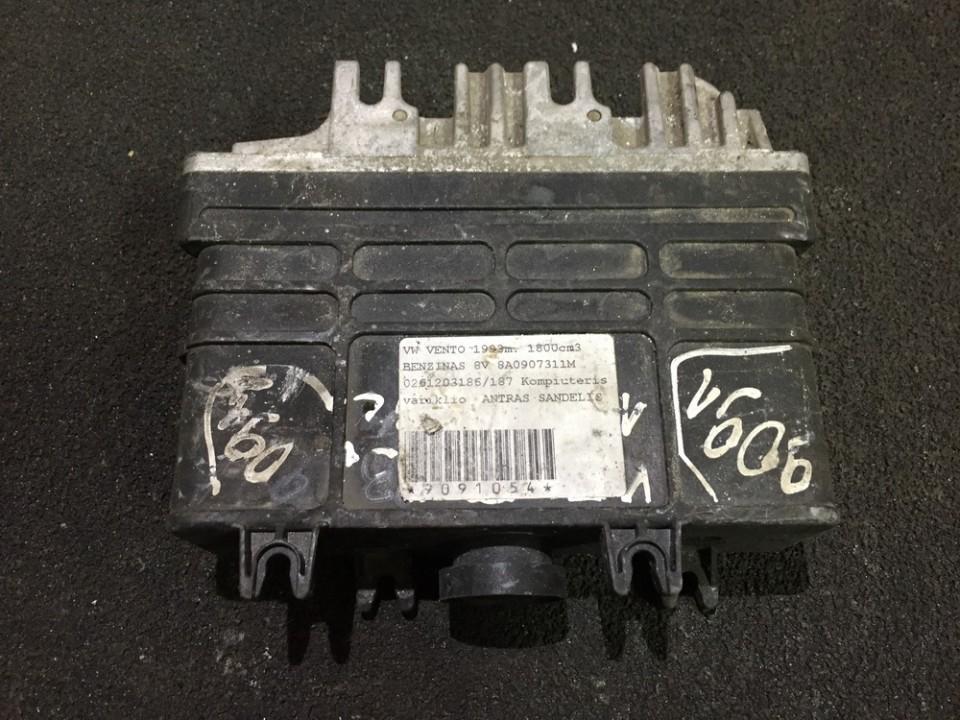 8a0907311m 0261203186/187 ECU Engine Computer (Engine Control Unit ...
