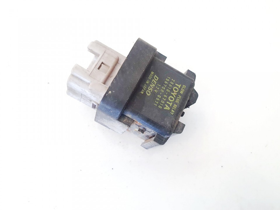 2861067010 28610-67010, 156700-0671 Glow plug relay Toyota Auris 2008 2 ...