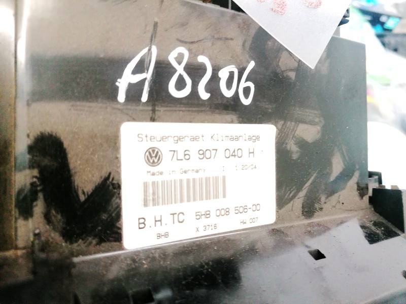 7L6907040H 5HB00850600 Climate Control Panel (heater control switches ...