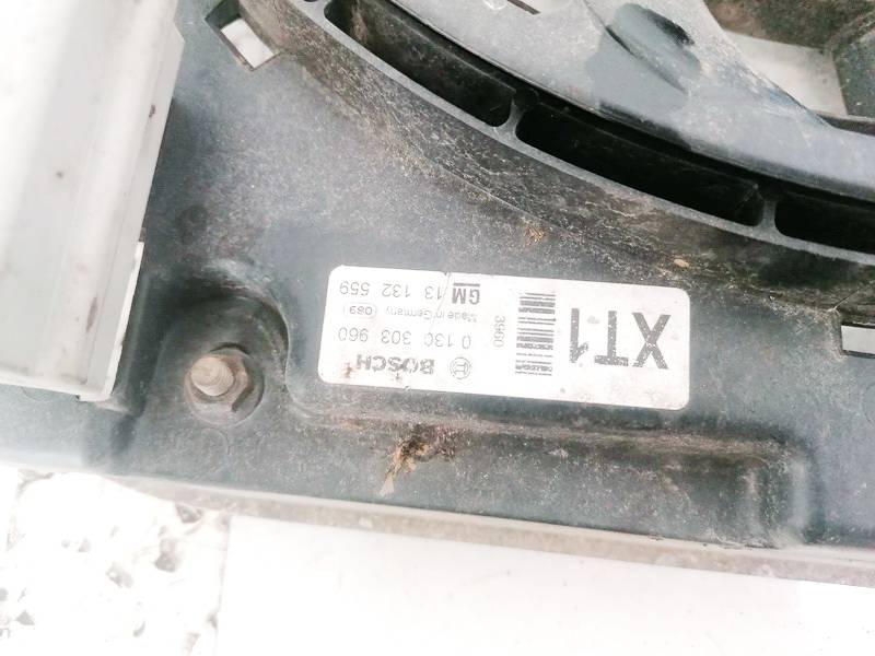 13132559 0130303960 Diffuser, Radiator Fan Opel Zafira 2006 1.9L ...