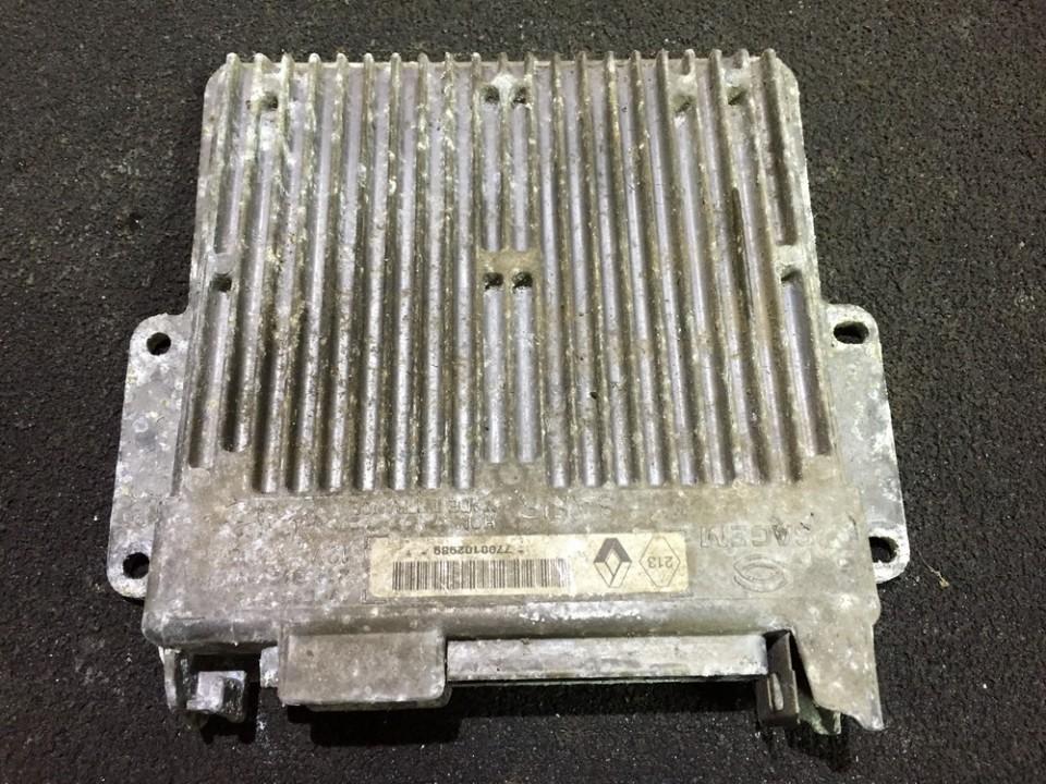 7700102989 n/a ECU Engine Computer (Engine Control Unit) Renault Clio ...