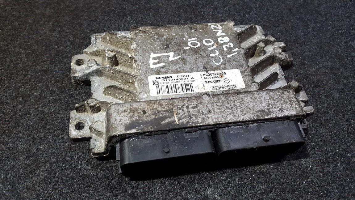 8200326395 8200326387, S110140201A, EMS3132 ECU Engine Computer (Engine ...