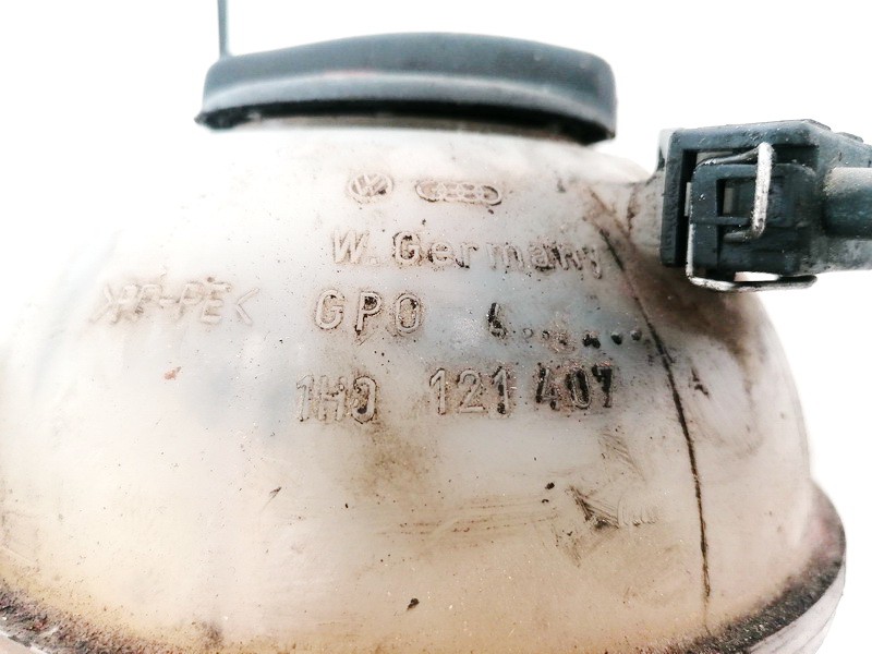 1H0121407 USED Expansion Tank coolant (RADIATOR EXPANSION TANK BOTTLE ...