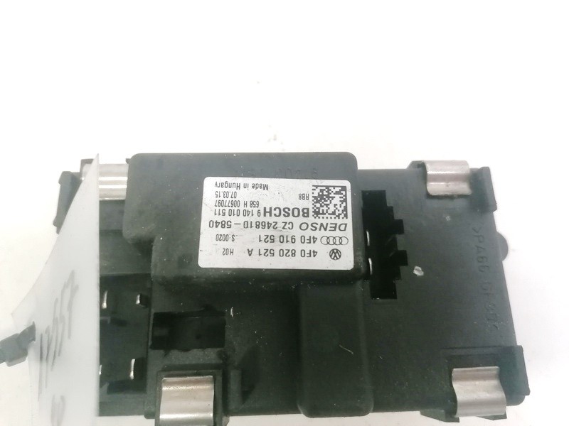 4F0820521A 4F0910521 Heater Resistor (Heater Blower Motor Resistor ...