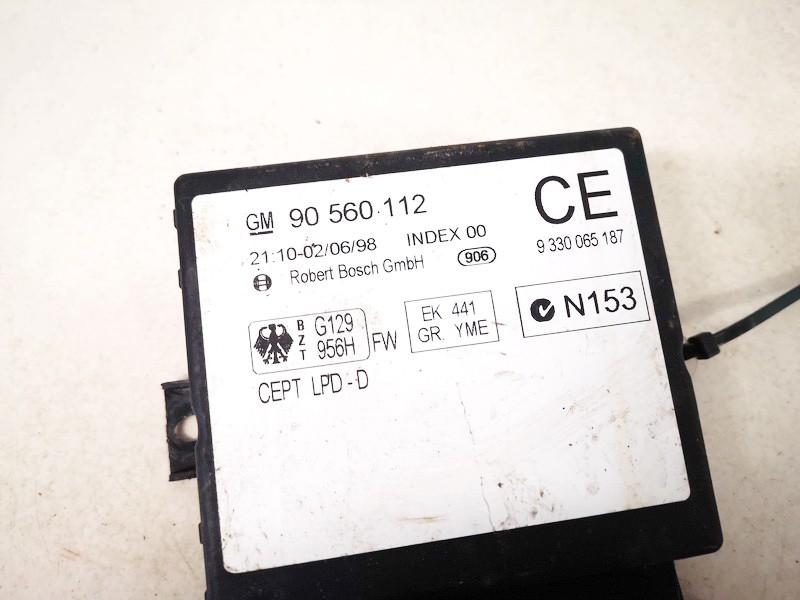 90560112ce 90560112, 9330065187 General Module Comfort Relay (Unit ...