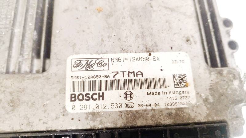 6M6112A650BA 6M61-12A650-BA, 0281012530 ECU Engine Computer (Engine ...