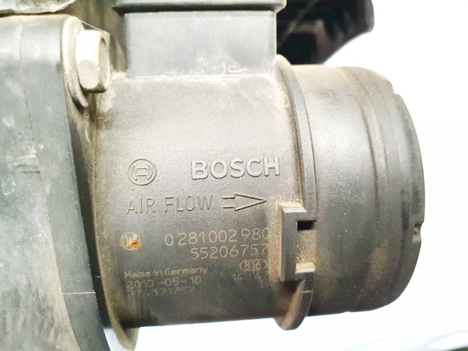 0281002980 55206757 Air Mass Sensor Fiat Punto 2010 1.3L - EIS01653125 ...
