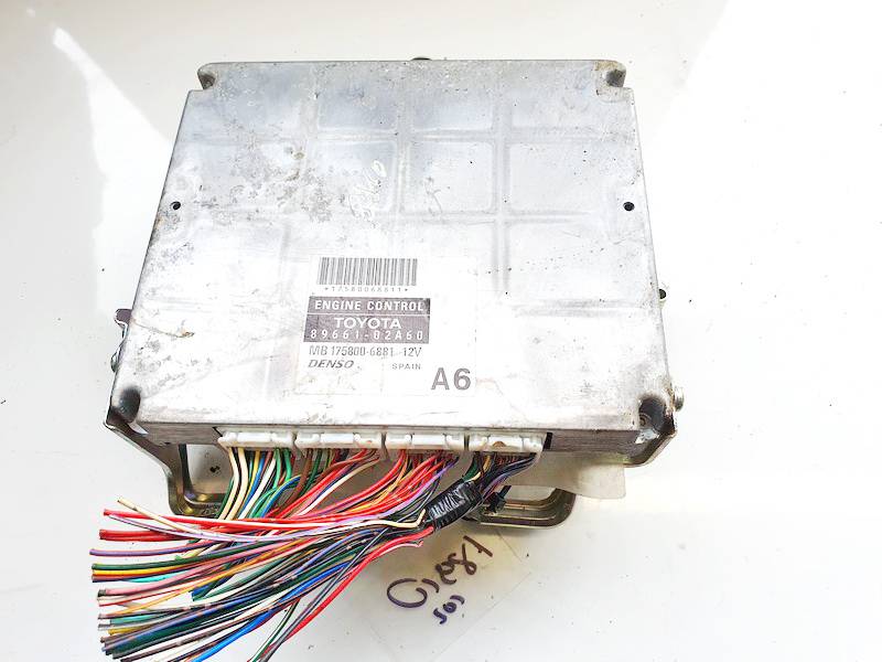 8966102A60 Toyota Corolla 2004 ECU Engine Computer (Engine Control Unit ...