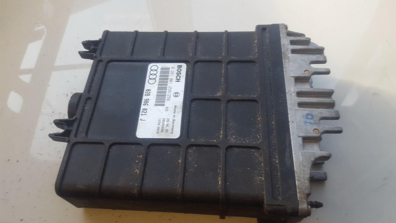 0281001258 02890621J ECU Engine Computer (Engine Control Unit) Audi A6 ...