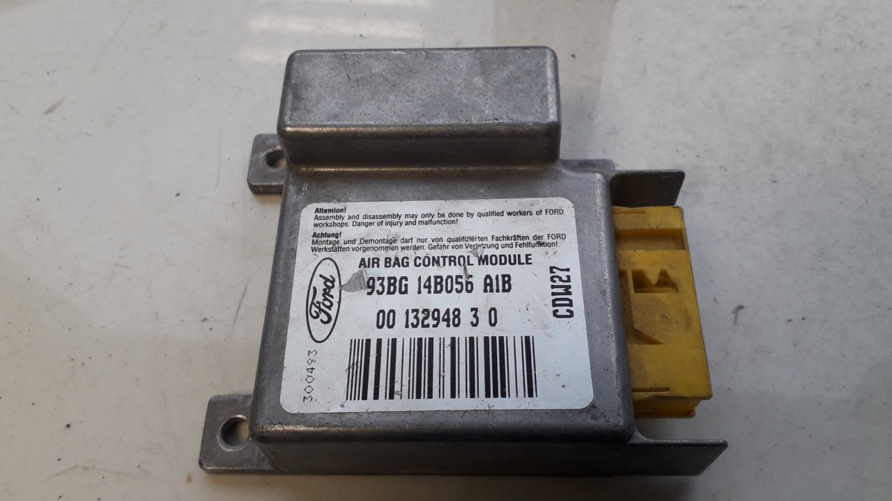 93BG14B056 0013294830 Airbag crash sensors module Ford Mondeo 1996 ...