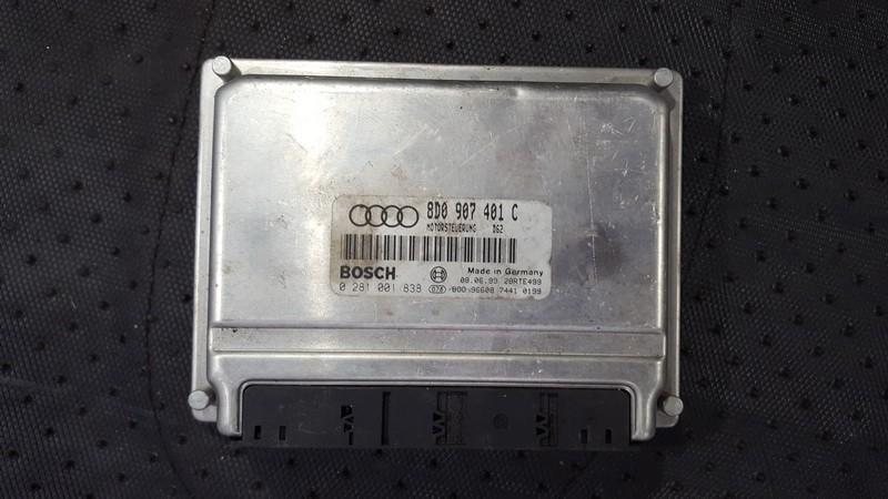 8d0907401c 0281001838 ECU Engine Computer (Engine Control Unit) Audi A4 ...